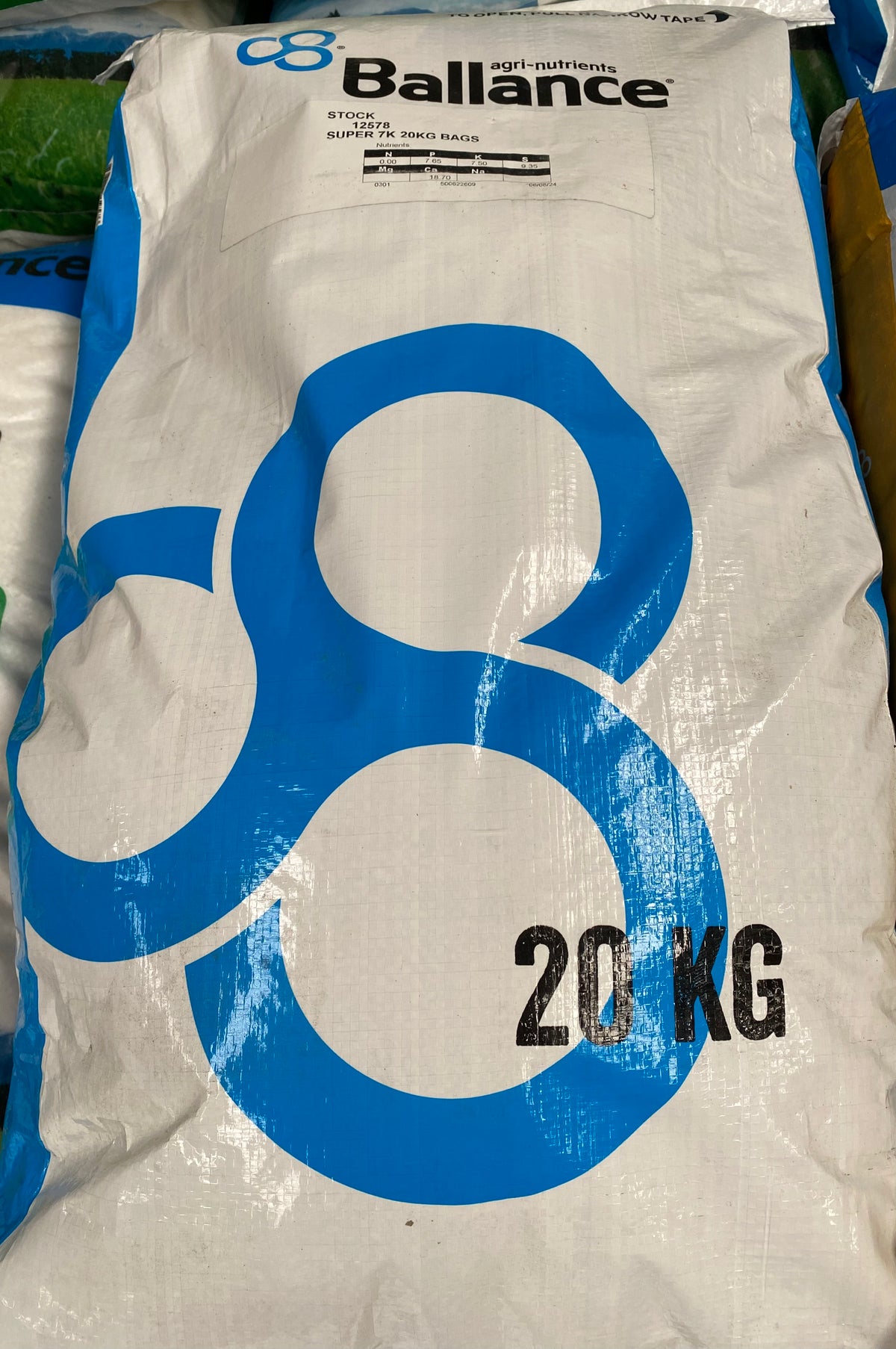 Ballance Super 7k Fertiliser 20kg — Horselands
