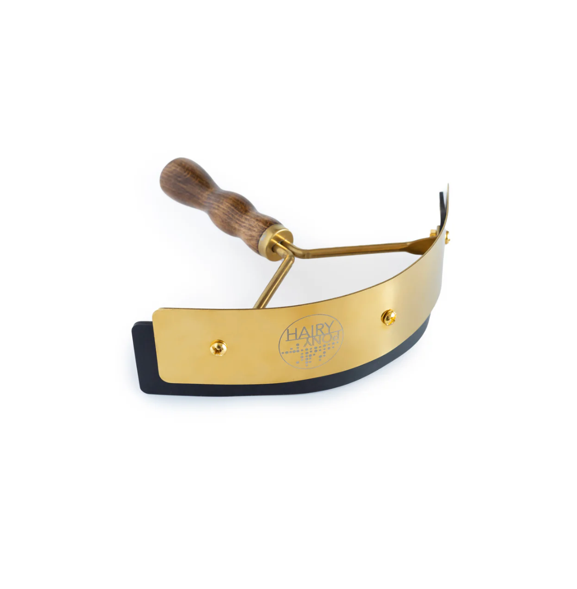 Hairy Pony Gold Sweat Scraper — Horselands